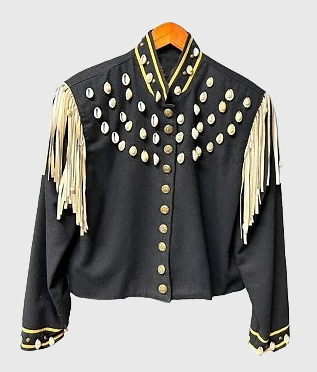 The Voice Reba Mcentire Fringe Jacket | The Leather City