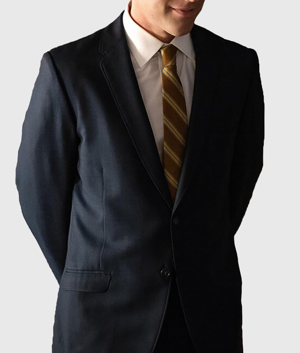 Rick Ludwin Unfrosted Black Blazer For Sale | The Leather City