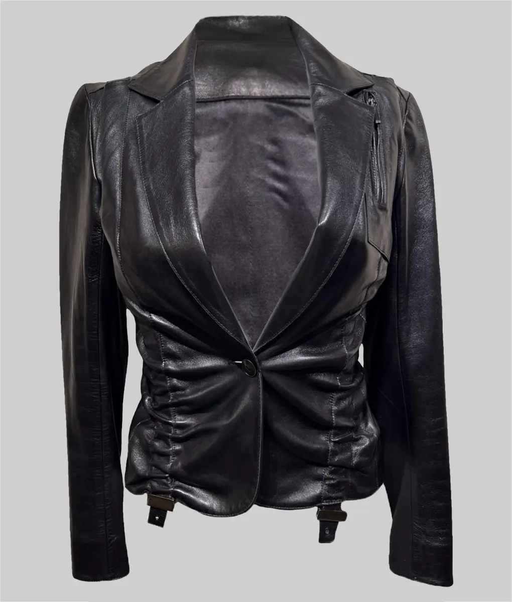 Zendaya Black Leather Jacket | The Leather City