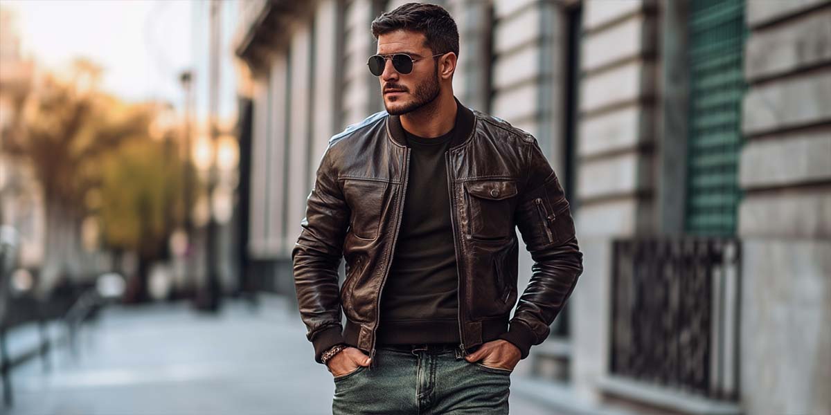 How to Style a Bomber Jacket (For Men) - The Leather City