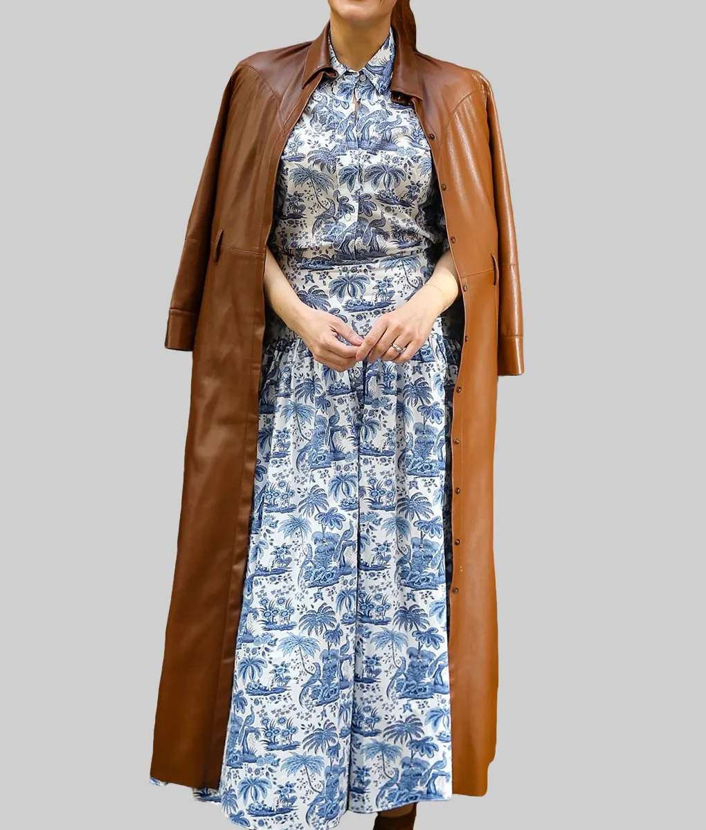 Bryce Dallas Howard Leather Trench Coat | TLC