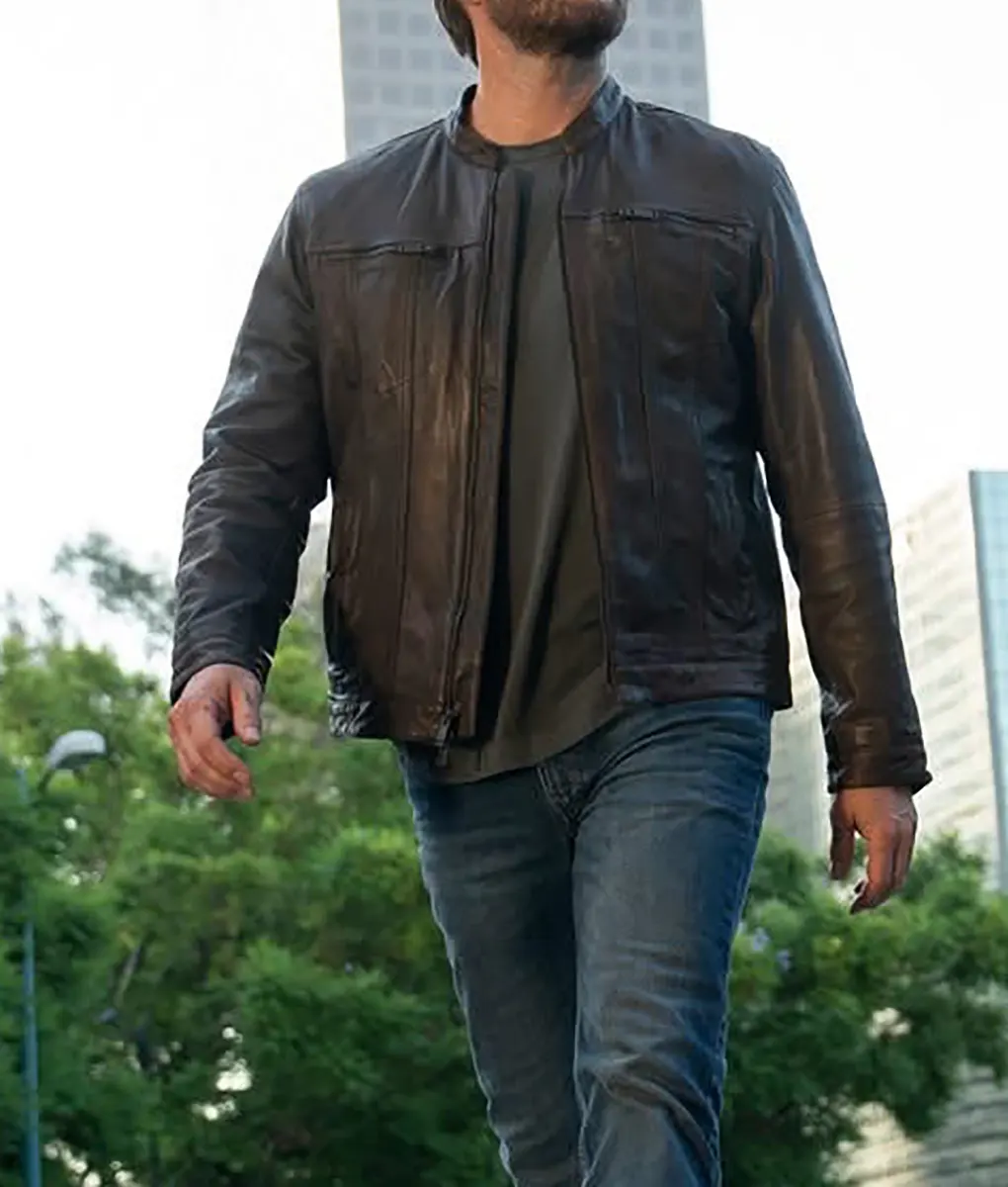 Jensen Ackles Mark Meachum Countdown Leather Jacket