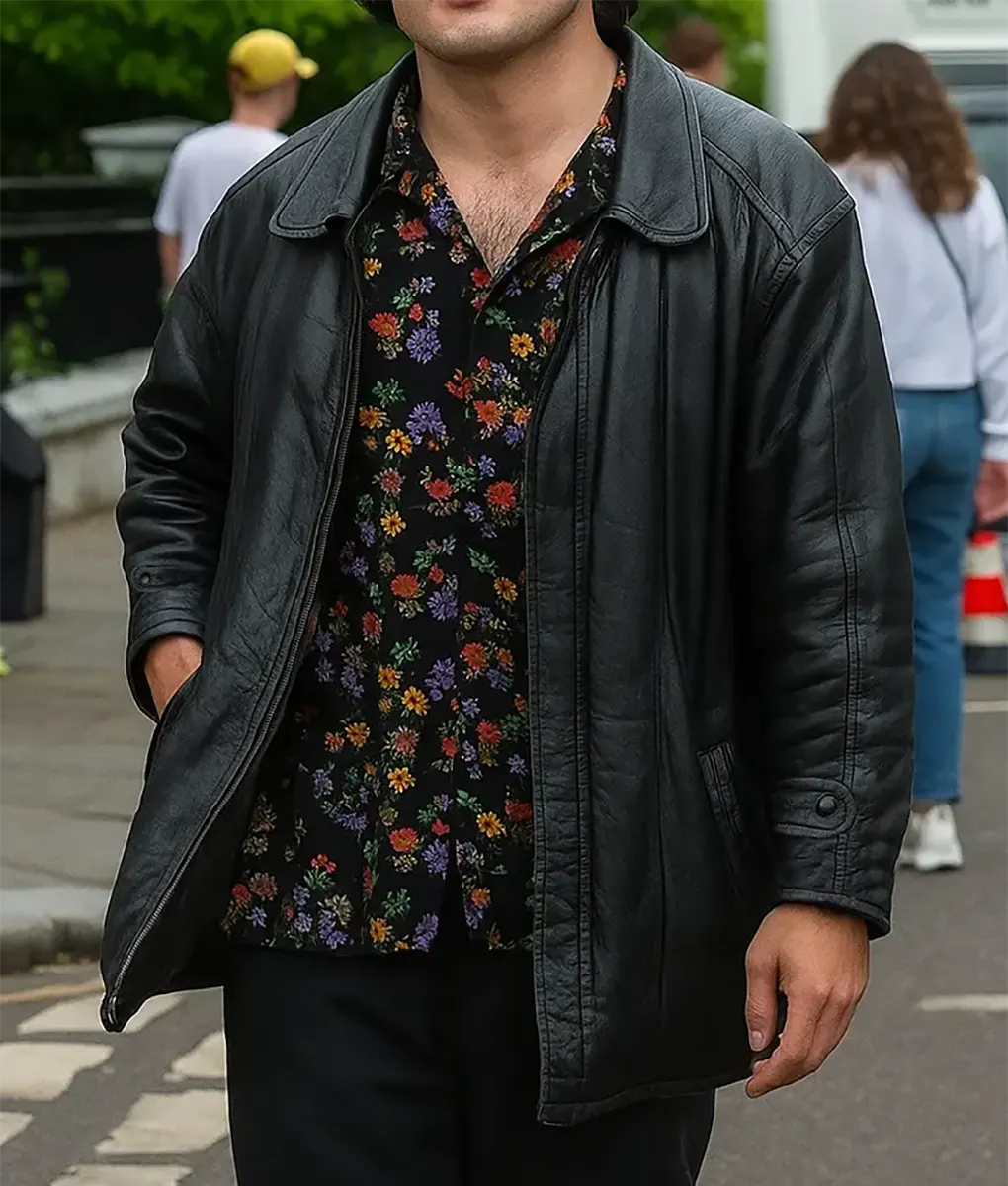 Too Much Will Sharpe (Felix) Black Leather Jacket | TLC