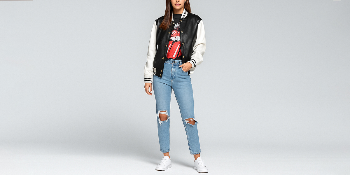 How to Style a Varsity Jacket | The Leather City