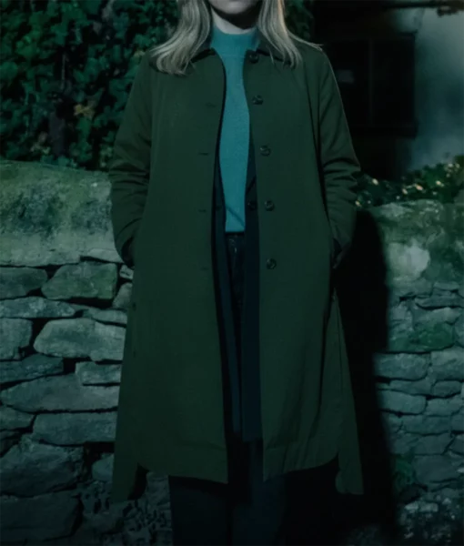 Slow Horses Ruth Bradley (Emma Flyte) Green Coat | TLC