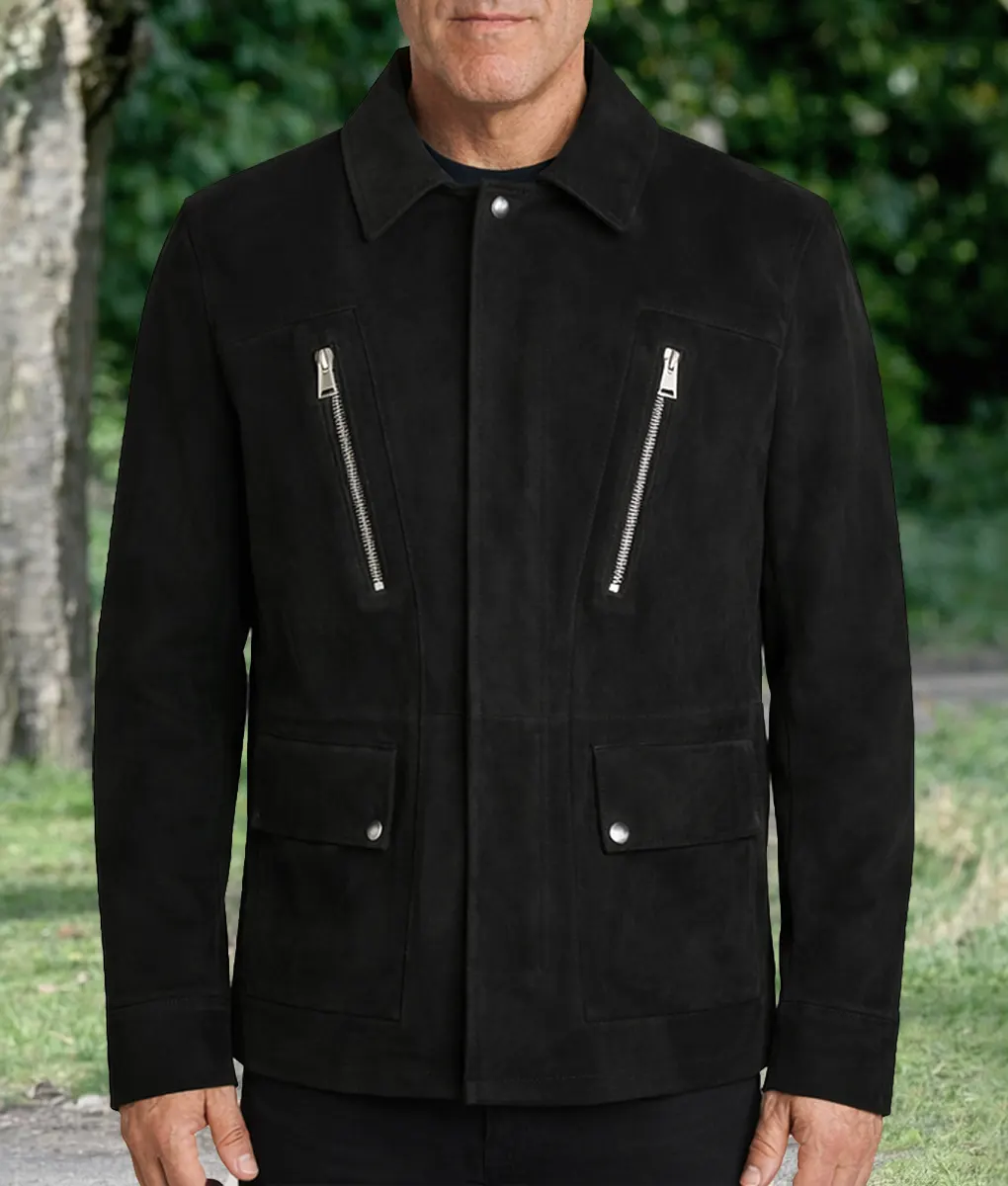 Run Away James Nesbitt (Simon Greene) Black Jacket | TLC